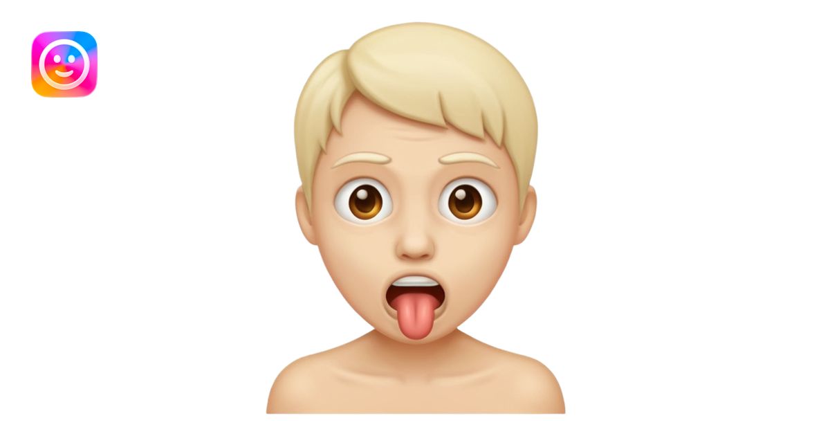 Gagging on something stinky emoji | AI Emoji Generator