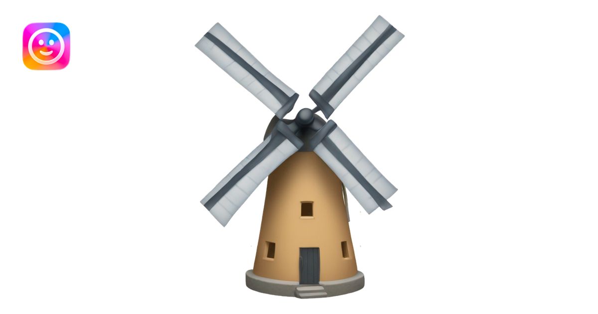Wind mill toy emoji | AI Emoji Generator