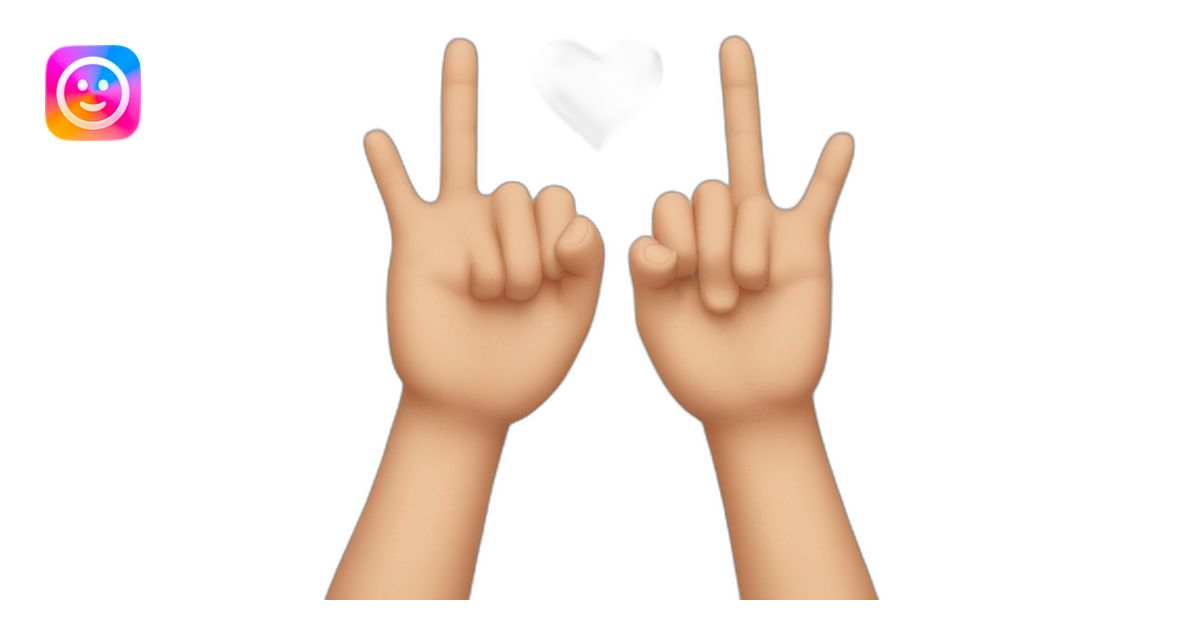 Pinky promise emoji emoji | AI Emoji Generator