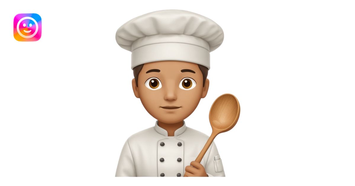 Chef emoji | AI Emoji Generator