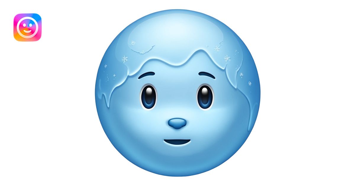 Pluto but in a blue color emoji | AI Emoji Generator