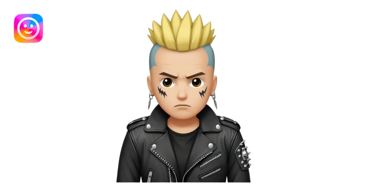 punk rock thing emoji | AI Emoji Generator