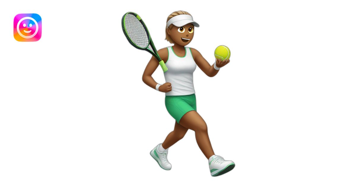 tennis physical emoji | AI Emoji Generator