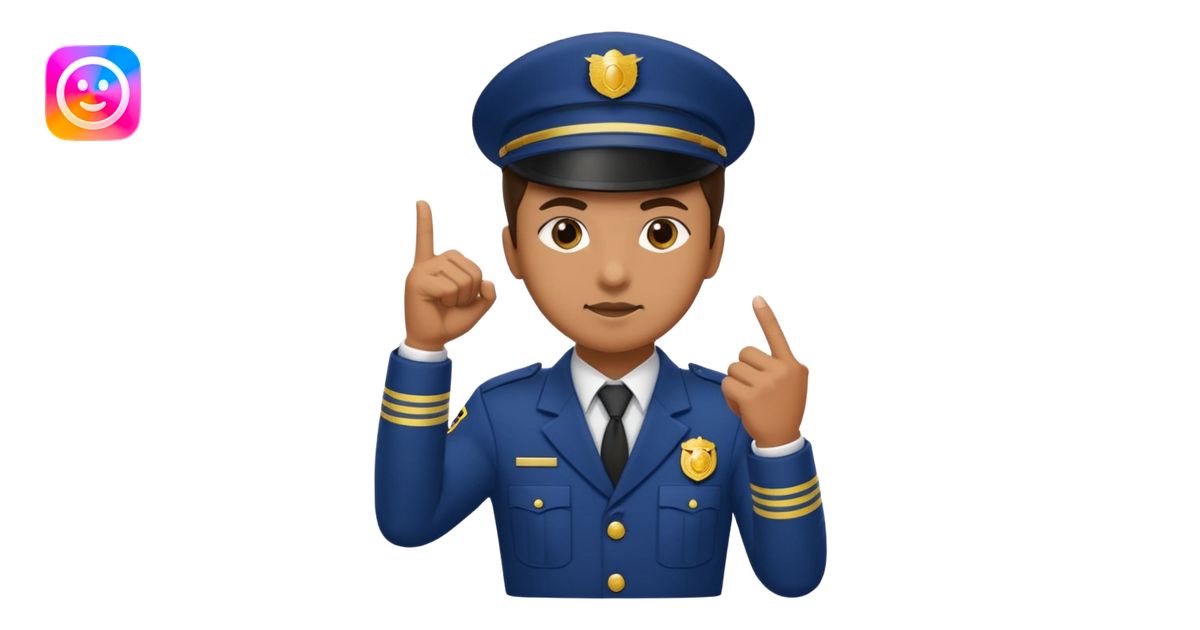 Ticket inspector with punch,Train Crew. emoji | AI Emoji Generator