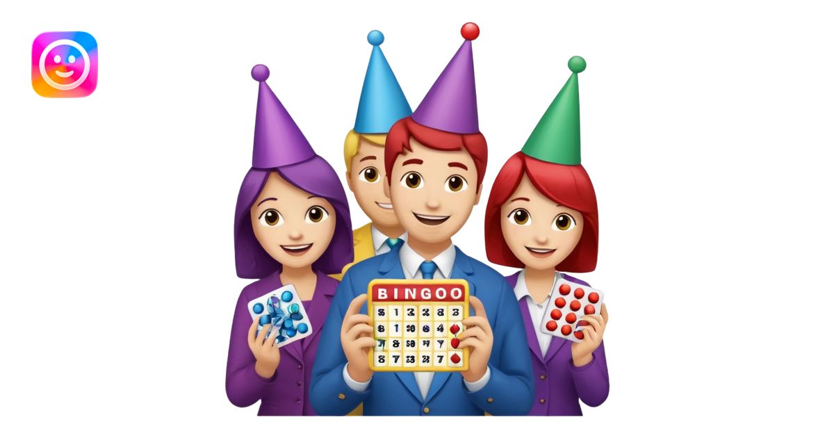 Team Building fun Activity Bimgo AI emoji | AI Emoji Generator