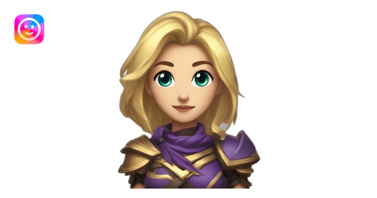 Elise of League of legend emoji | AI Emoji Generator