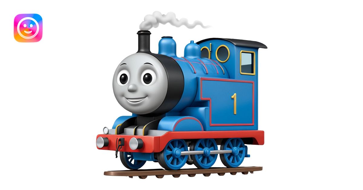 Thomas the Tank Engine emoji | AI Emoji Generator