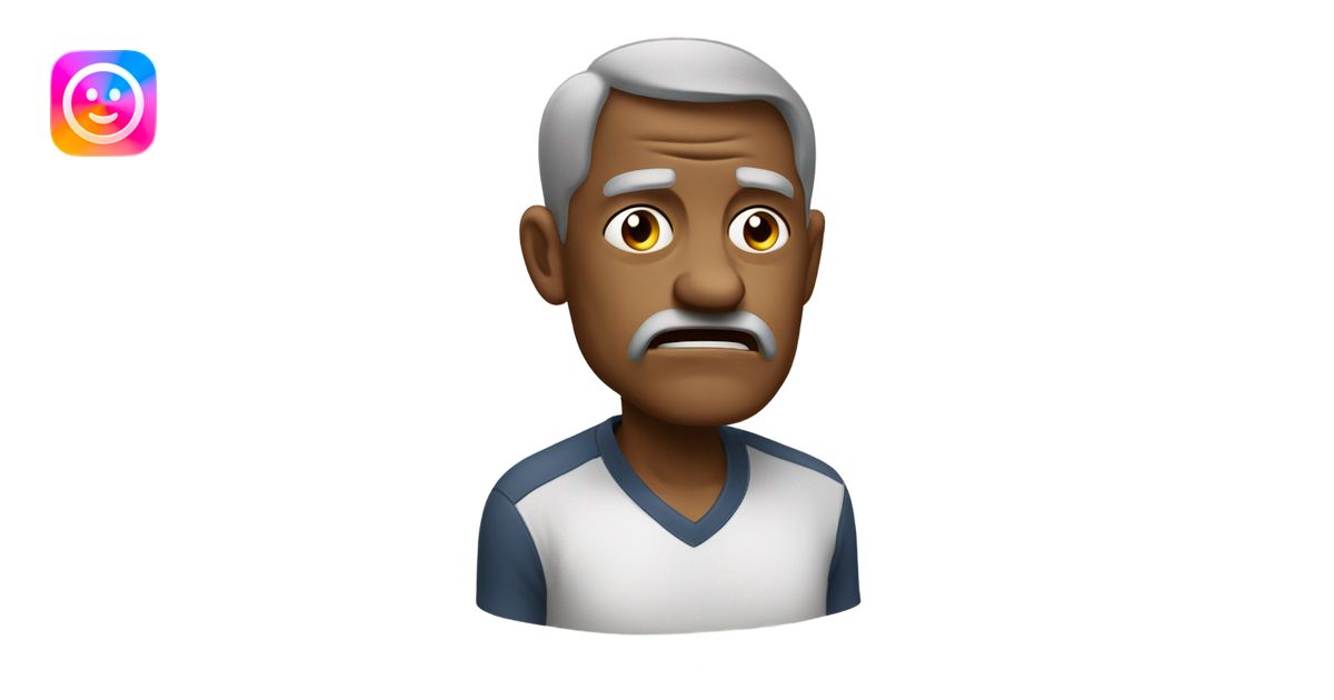 Upset boomer emoji | AI Emoji Generator