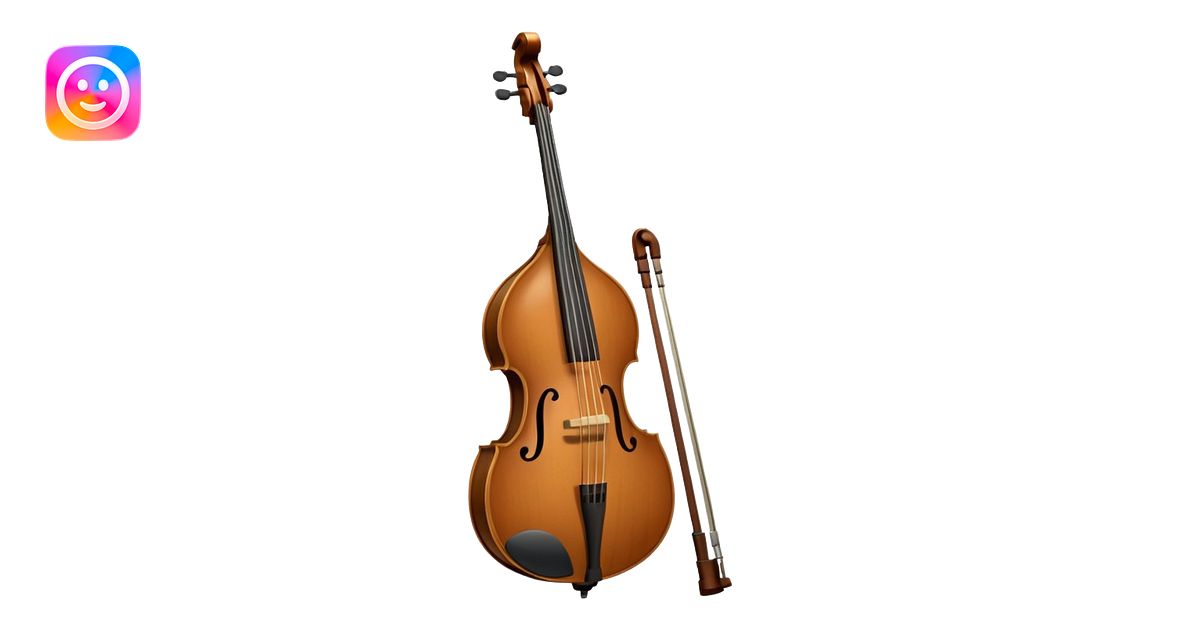 playing upright bass emoji | AI Emoji Generator