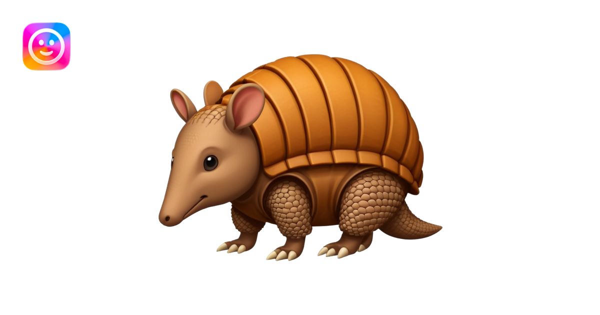 armadillos team logo emoji | AI Emoji Generator