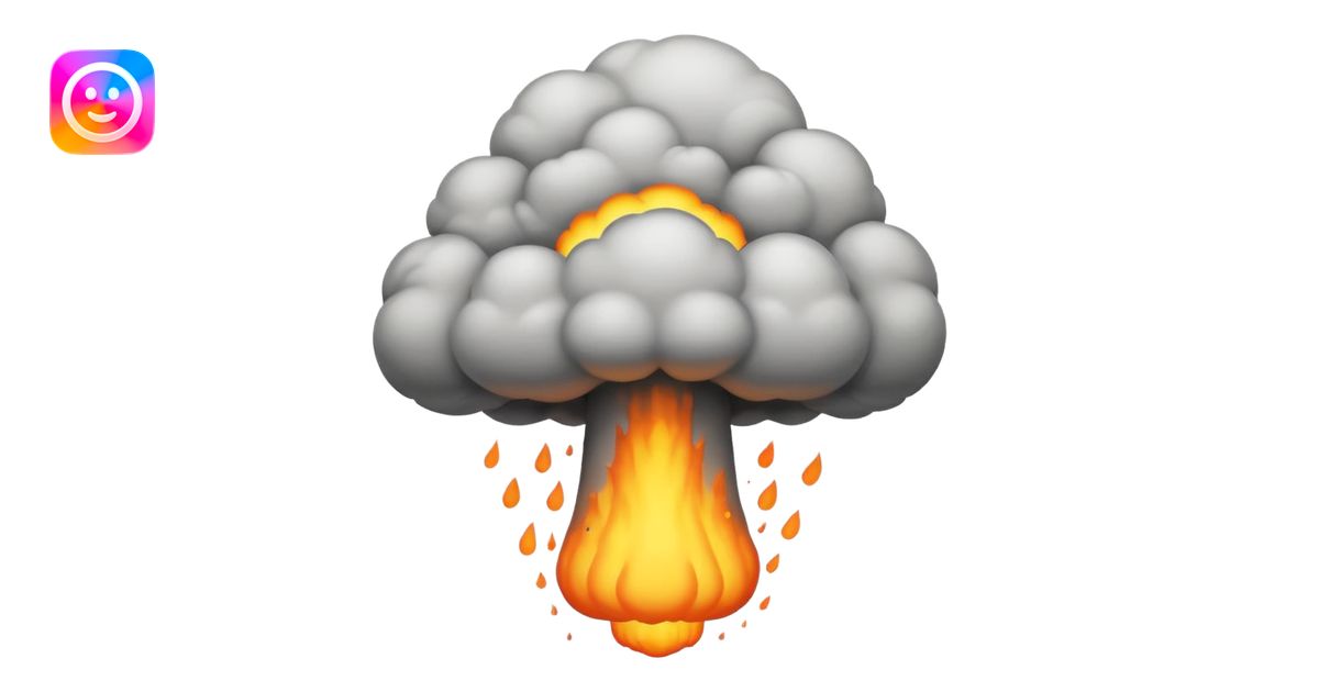 Nuke emoji | AI Emoji Generator