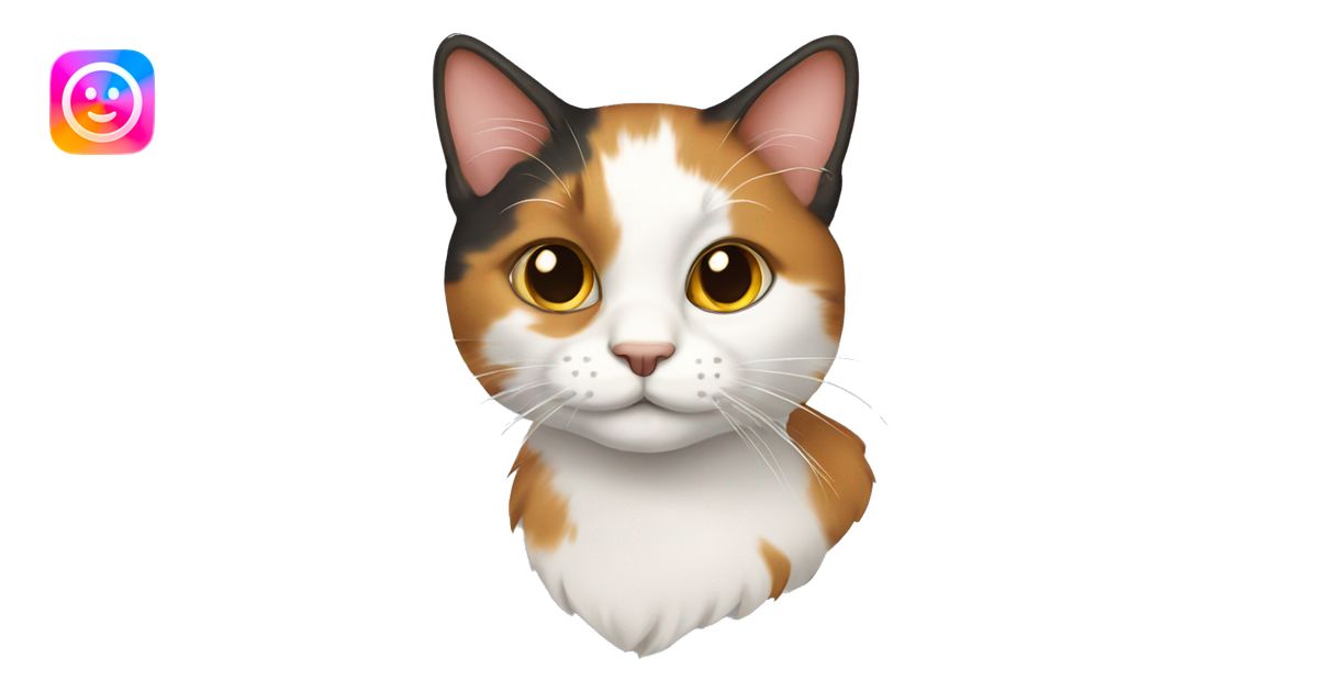 Calico cat emoji | AI Emoji Generator