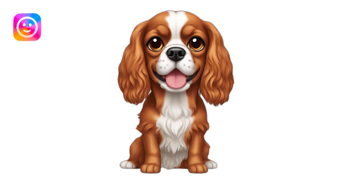 Cavalier king Charles emoji | AI Emoji Generator