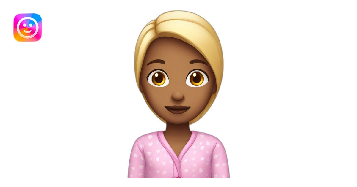Girl in pj emoji | AI Emoji Generator