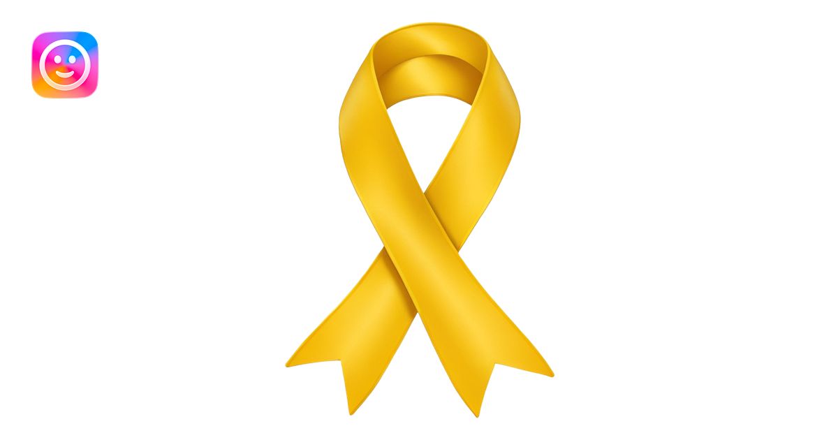 bone cancer ribbon emoji | AI Emoji Generator