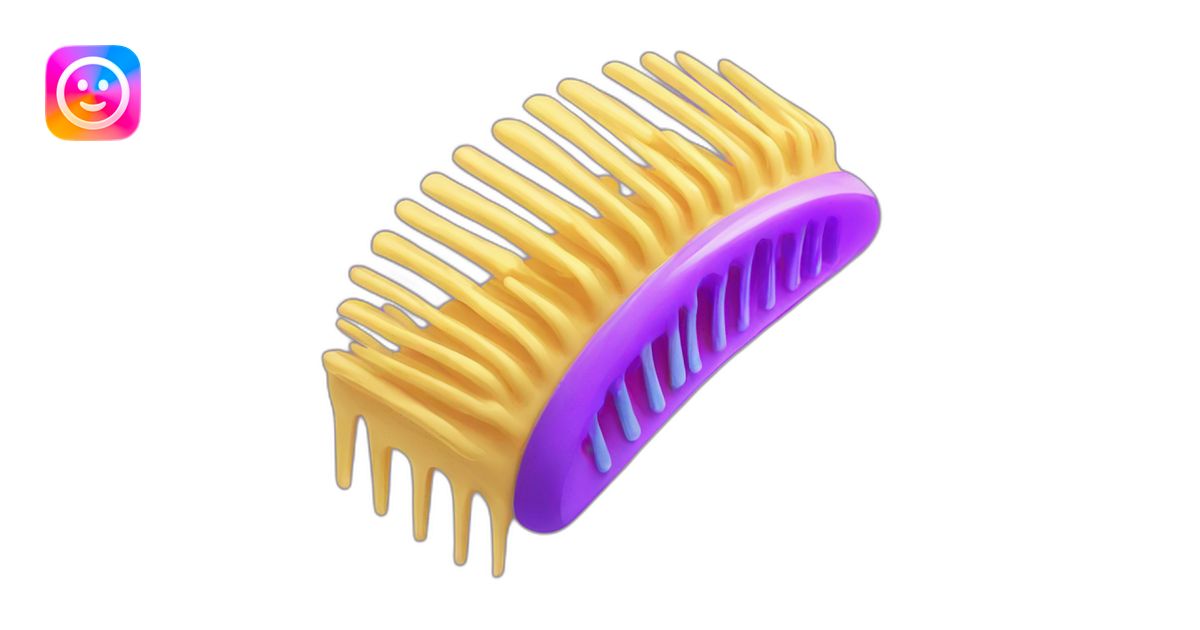 massage comb emoji | AI Emoji Generator