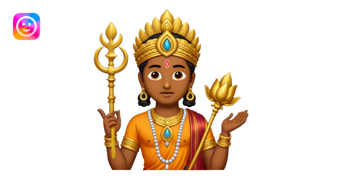 lord murugan vel emoji | AI Emoji Generator