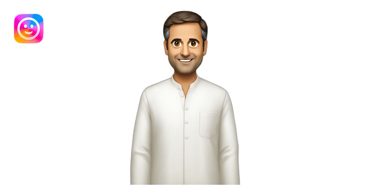Rahul gandhi emoji | AI Emoji Generator