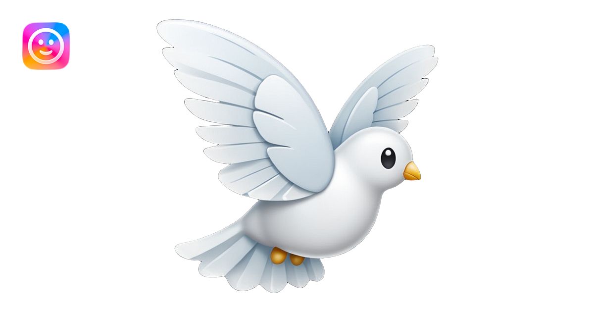 Flying Paper emoji | AI Emoji Generator