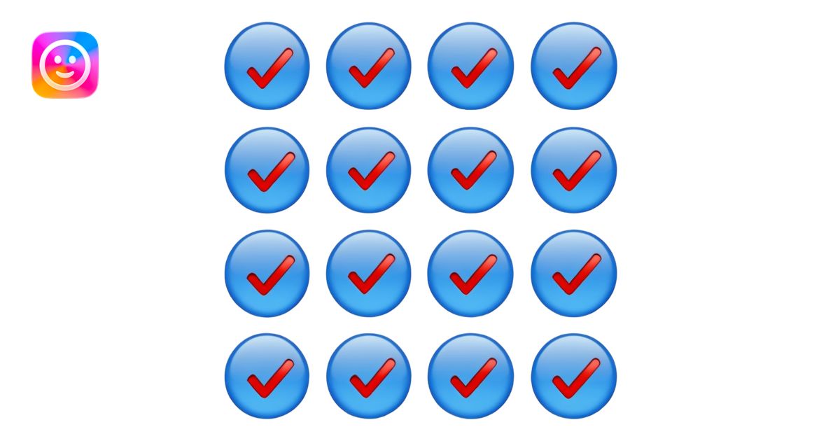 check marks emoji | AI Emoji Generator