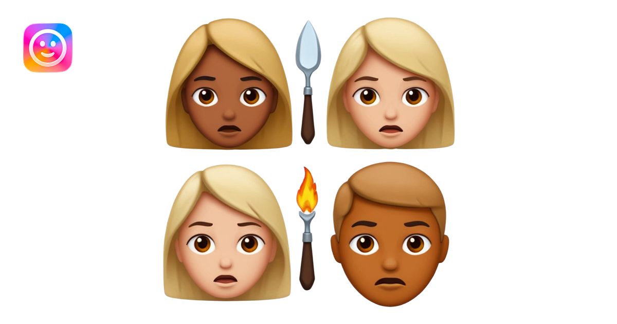 conflict emoji | AI Emoji Generator