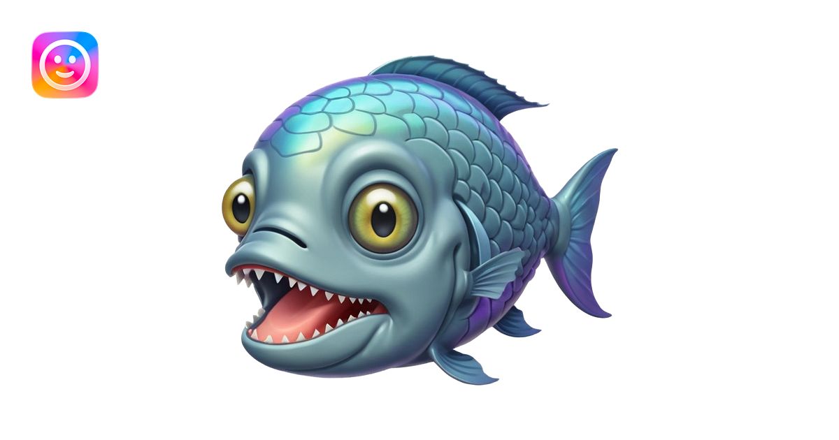 An ai brain rot called goon fish emoji | AI Emoji Generator
