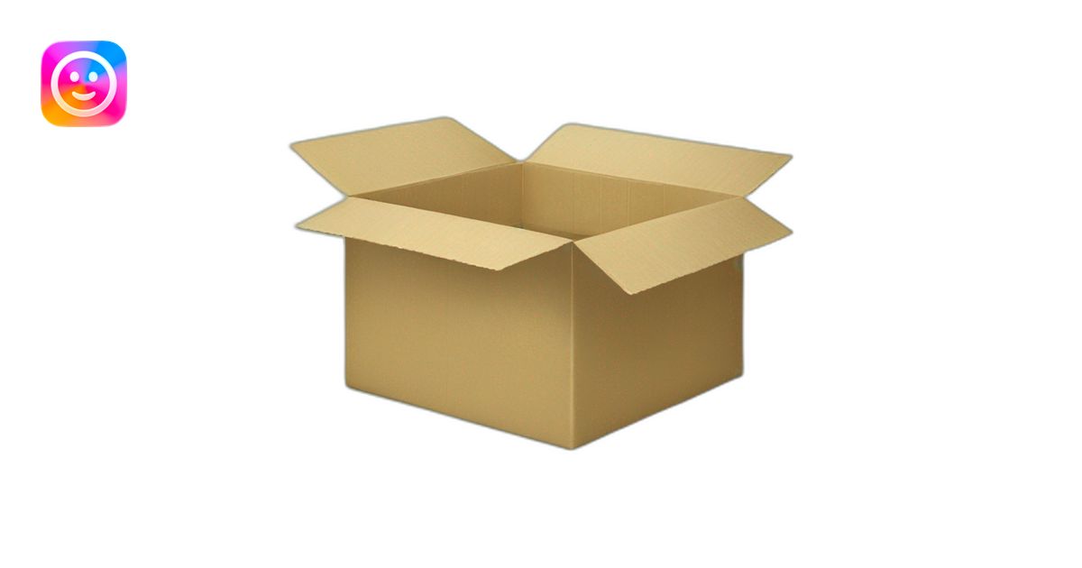Empty green pizza box emoji | AI Emoji Generator