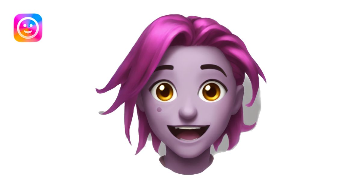 jinx arcane league of legends emoji | AI Emoji Generator