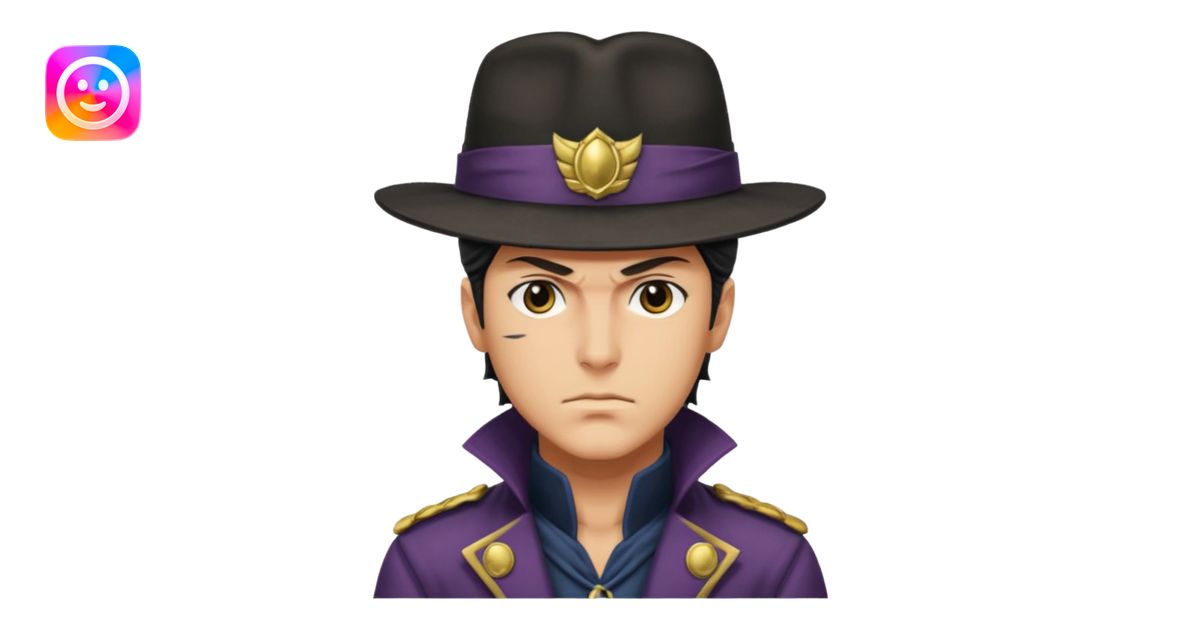 Jotaro Kujo emoji | AI Emoji Generator
