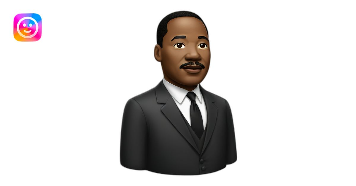 martin luther king emoji | AI Emoji Generator