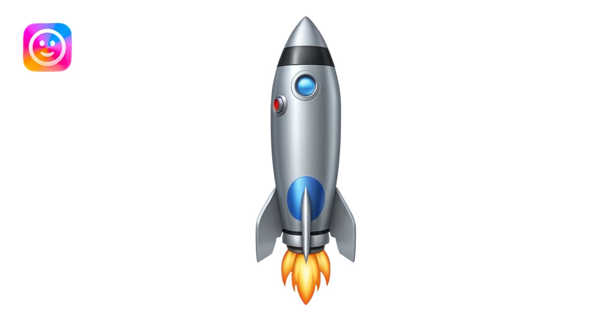 Rocket emoji | AI Emoji Generator