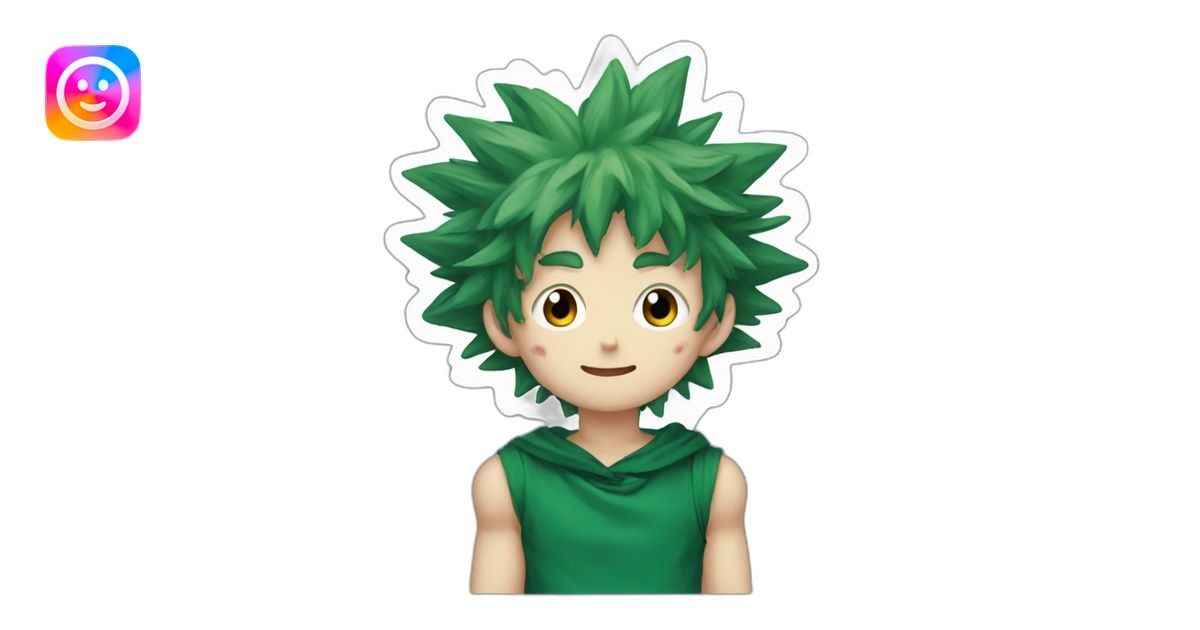 Deku hit katchan emoji | AI Emoji Generator