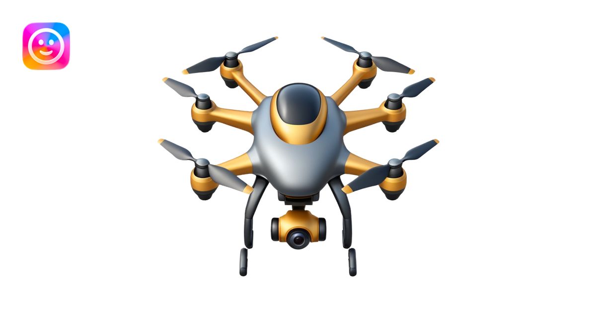 Drone emoji | AI Emoji Generator