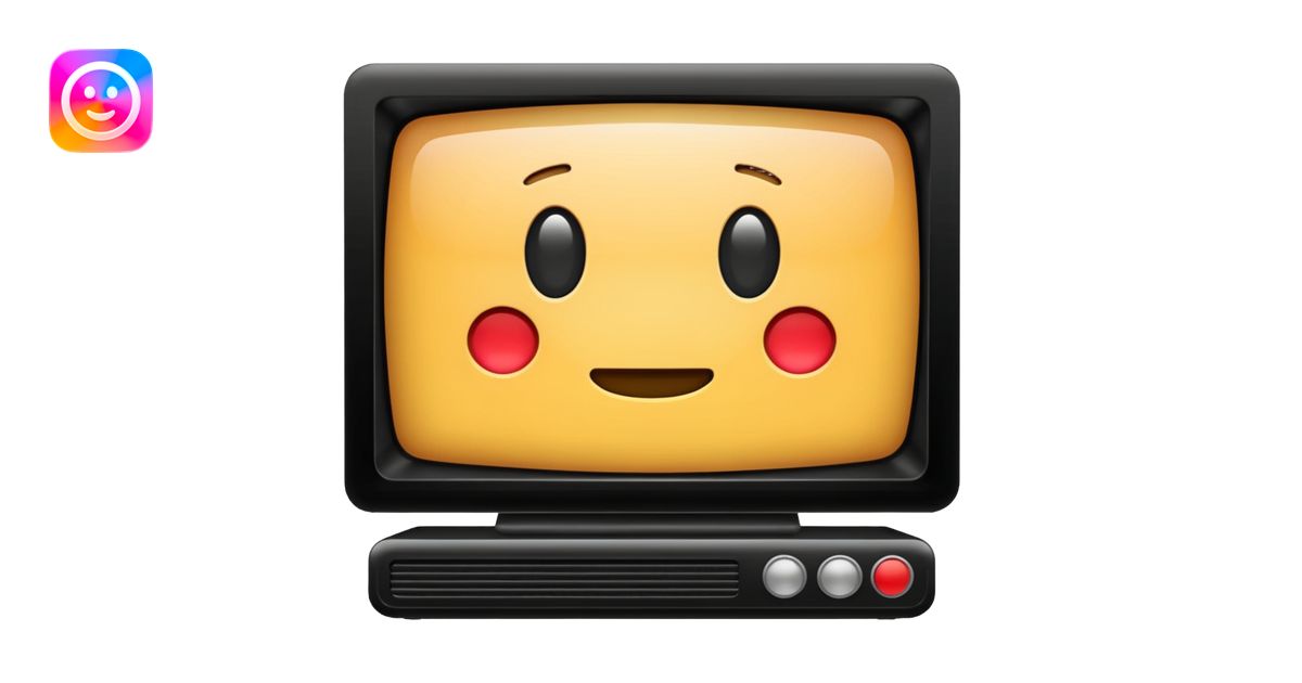 Tv emoji | AI Emoji Generator