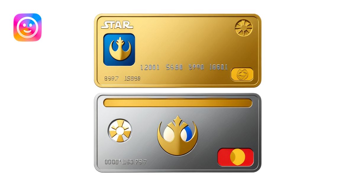 Star wars credits currency like a card emoji | AI Emoji Generator