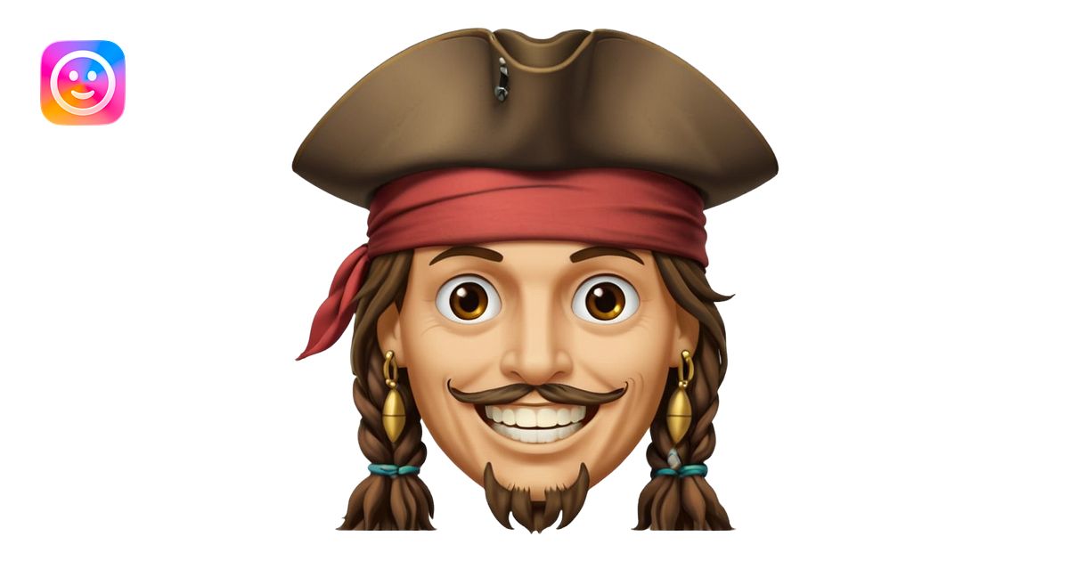 Kaptan jack parol emoji | AI Emoji Generator