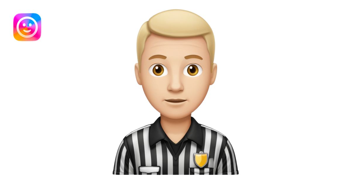 Referee emoji | AI Emoji Generator