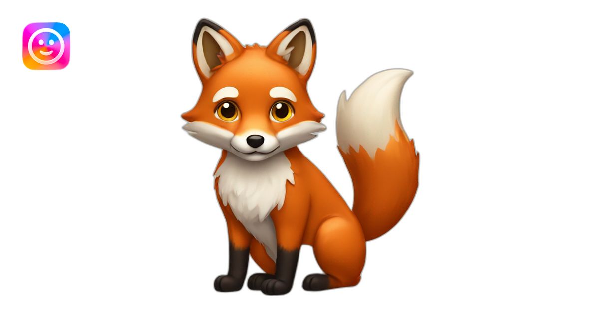 Fox emoji | AI Emoji Generator