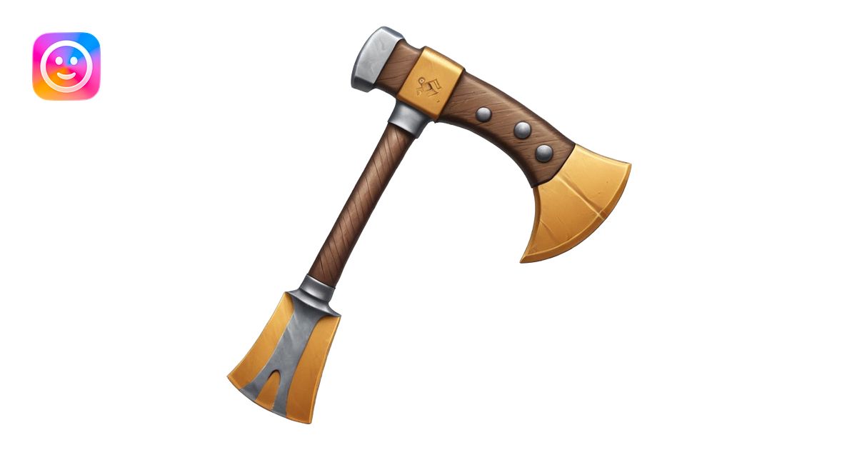 forging axe emoji | AI Emoji Generator