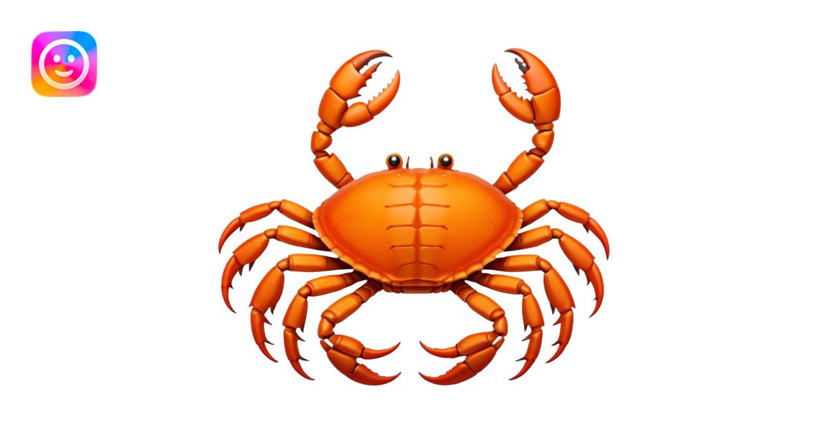 Crustacean emoji | AI Emoji Generator