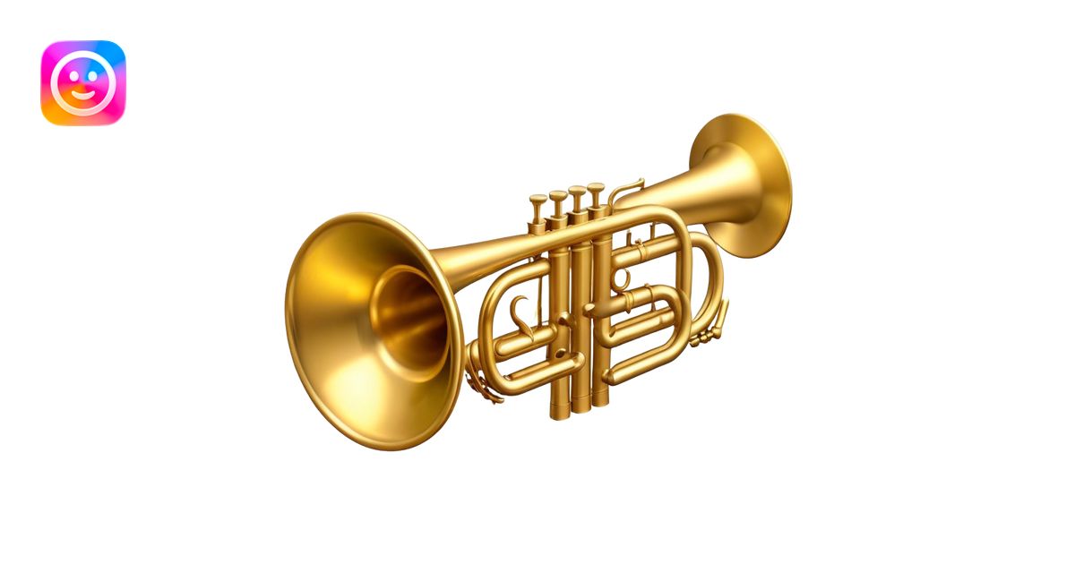 Cinematic Realistic Trumpet, rich golden brass with subtle tarnish ...