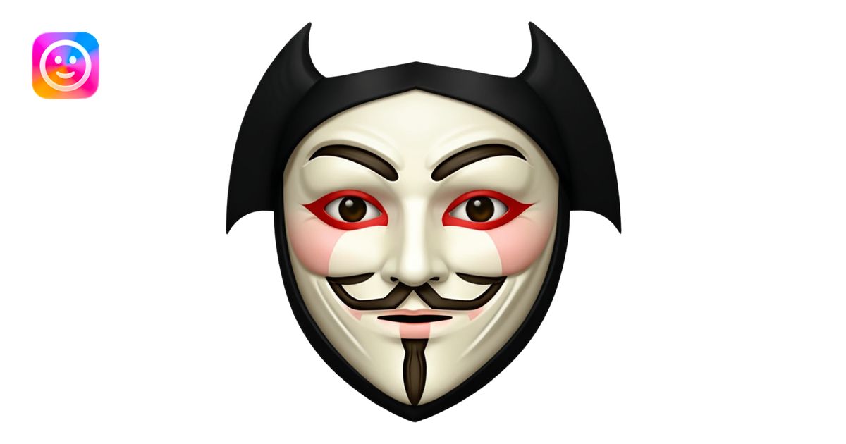 V for vendetta emoji | AI Emoji Generator