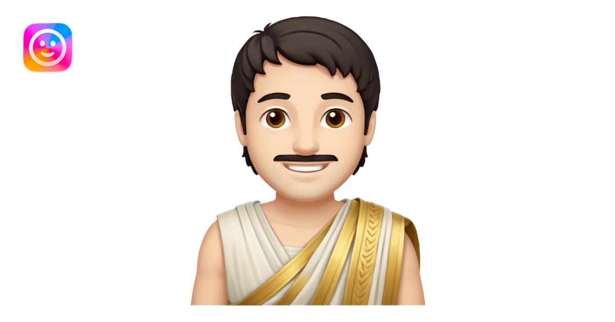 white ancient greek people emoji | AI Emoji Generator