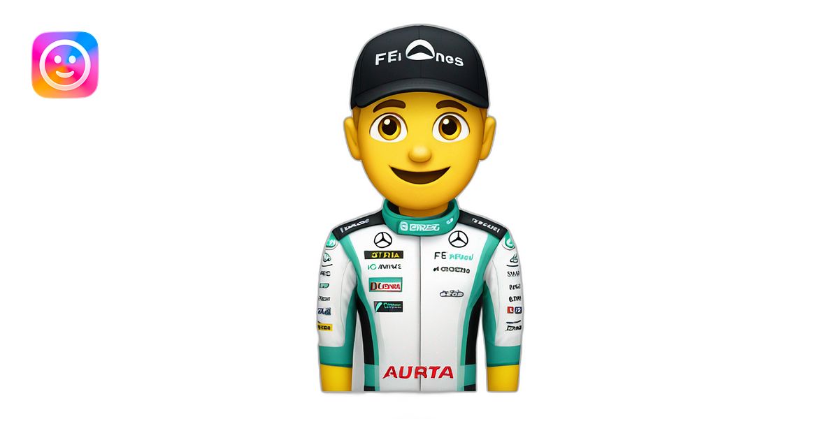 Mercedes F1 Team emoji | AI Emoji Generator