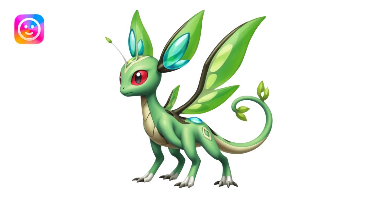 Meloetta-Flygon-Celebi-Zygarde-Electrike-Fakémon-fusion, full body ...