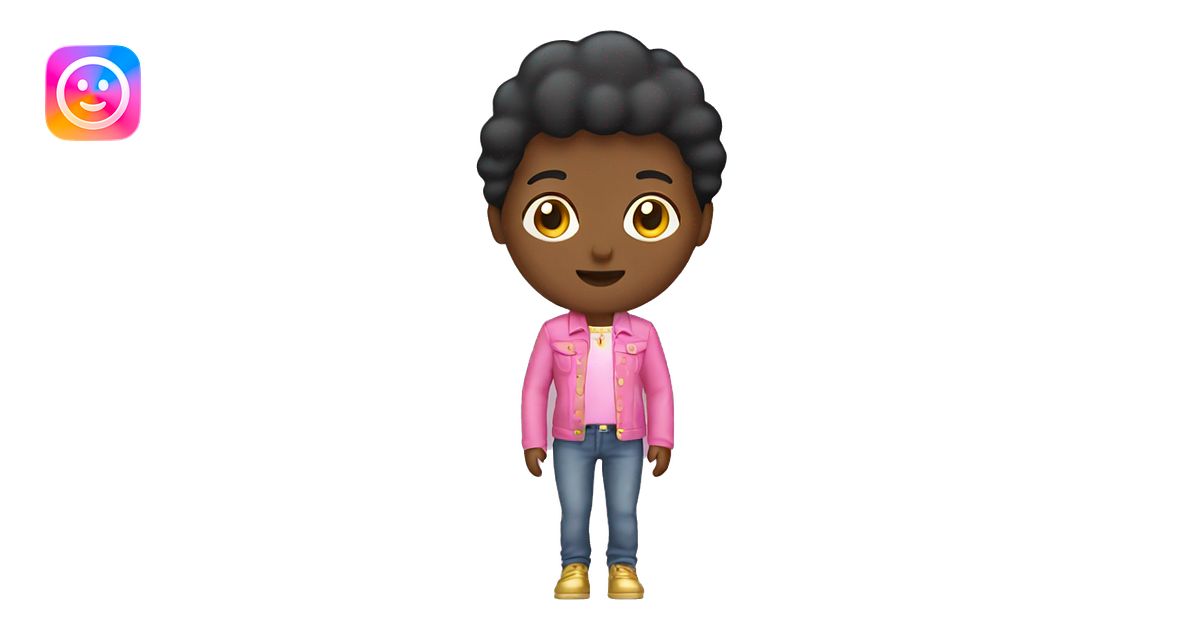 pink and gold jean emoji | AI Emoji Generator