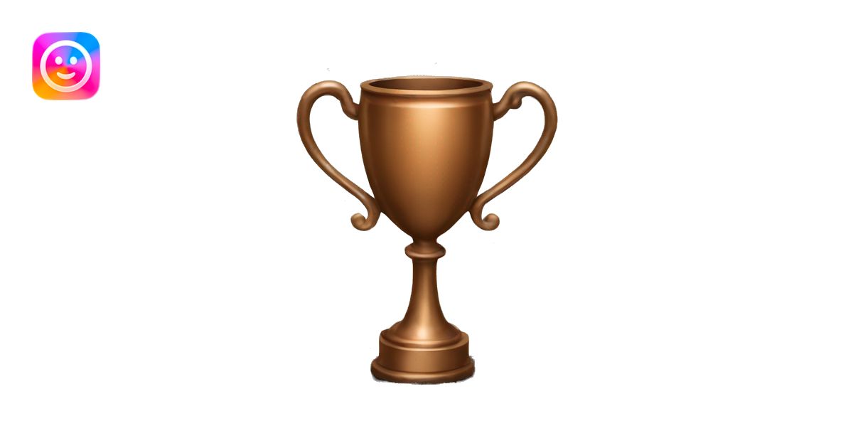bronze trophy emoji | AI Emoji Generator