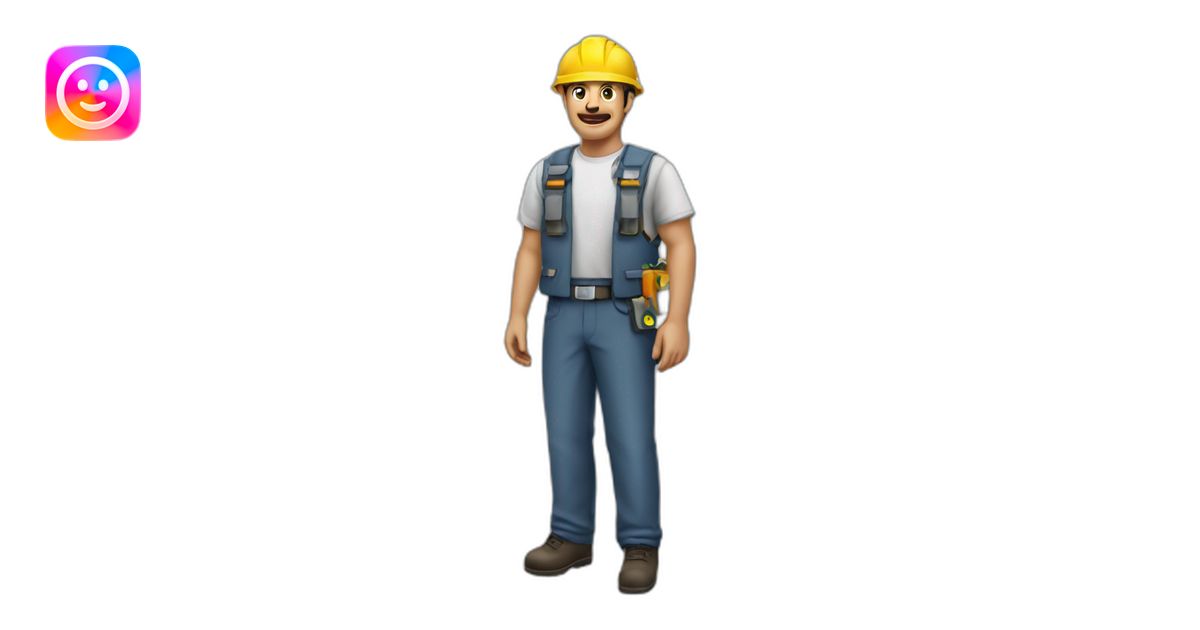 Ingeniero Civil emoji | AI Emoji Generator