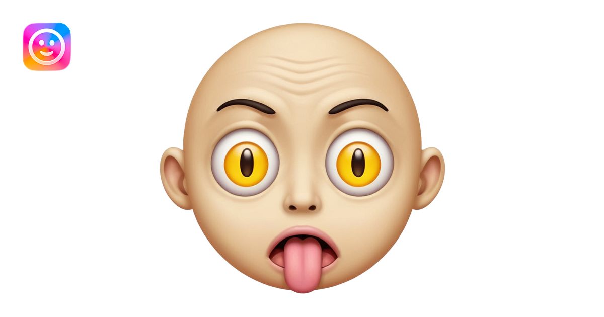 ugly pleading with eyes yellow emoticon🥺👀 emoji with tongue out emoji ...