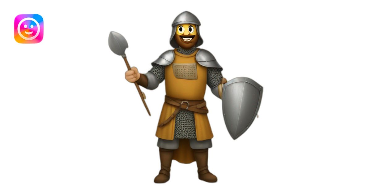medieval Festival Organizer in action, organizing emoji | AI Emoji ...